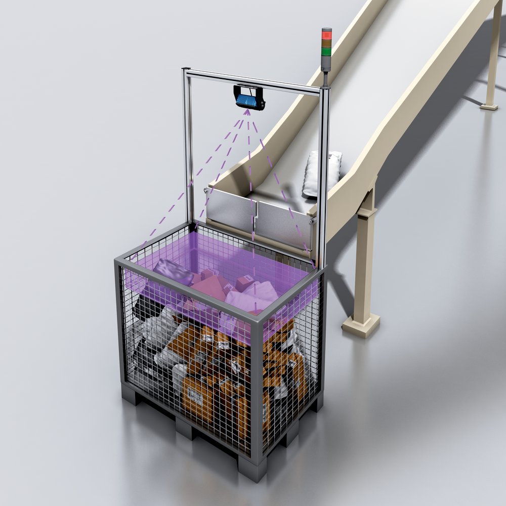 Level monitoring in collection totes