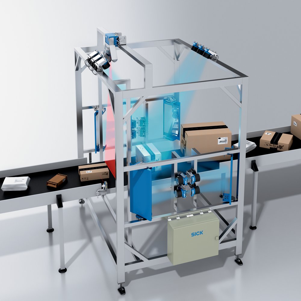 Automated package identification with image-based code readers