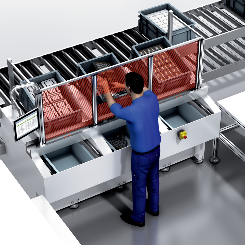 Access monitoring for multi-order picking